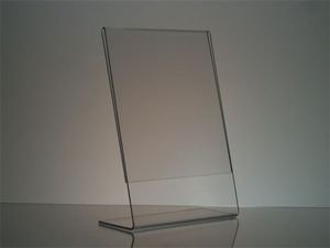 50 - 4x6 acrylic slantback picture frames bulk wholesale lot FREE SHIPPING!