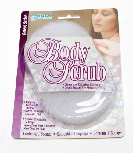 Compac Body Scrub Sponge (10 Counts)