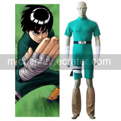 Naruto Rock Lee Cosplay Costume