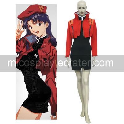 Neon Genesis Evangelion Misato Katsuragi Halloween Cosplay Costume