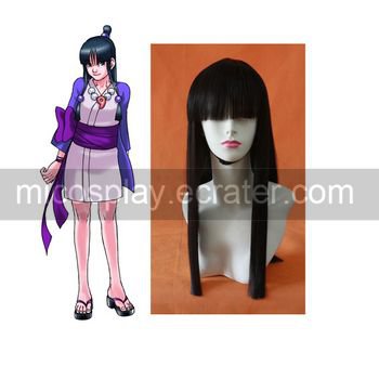 Ace Attorney Maya Fey Cosplay wig