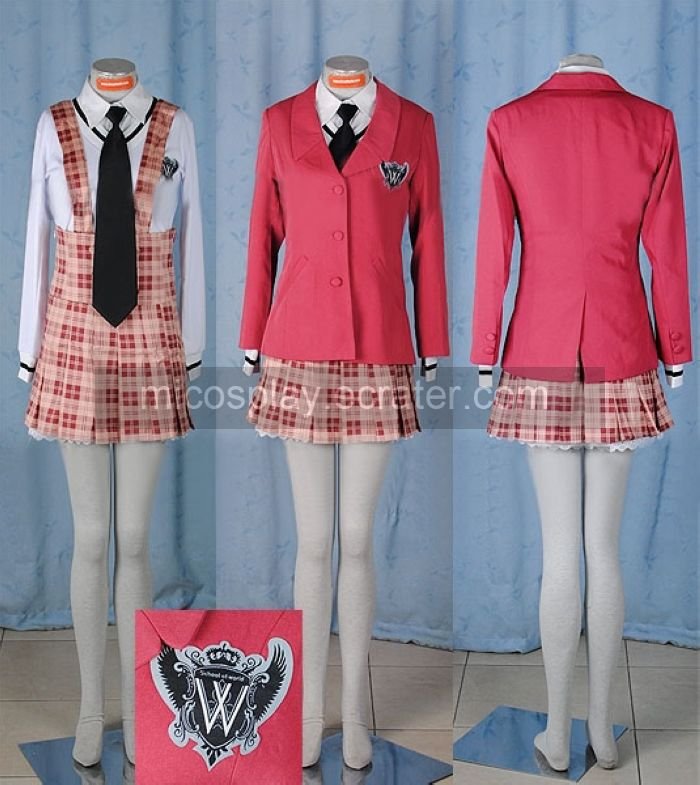 Seychelles Costume (with Coat, School Uniform) from Axis Powers Hetalia