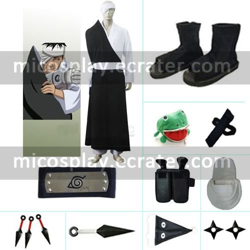 Danzo Cosplay Costume from Naruto