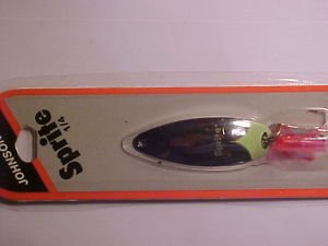 Johnson's Sprite 1/4oz Ice Fishing Spoon Jigging Lure Bait Tackle NEW OS