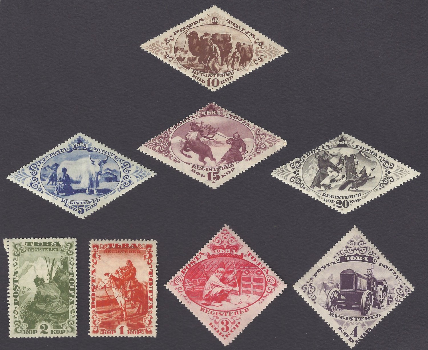 Tannu Tuva 1934 Air Mail.