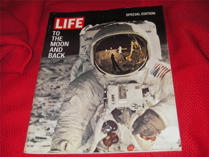 LIFE 1969 SPECIAL EDITION TO THE MOON AND BACK