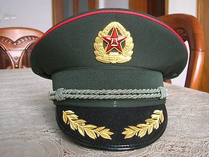 07's series China PLA Army Officer Full Dress VISOR CAPS,Hat