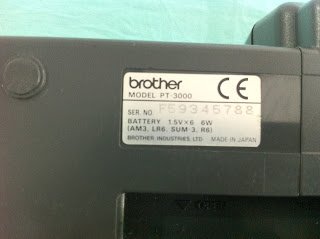 Brother P-touch 3000 Label Thermal Printer