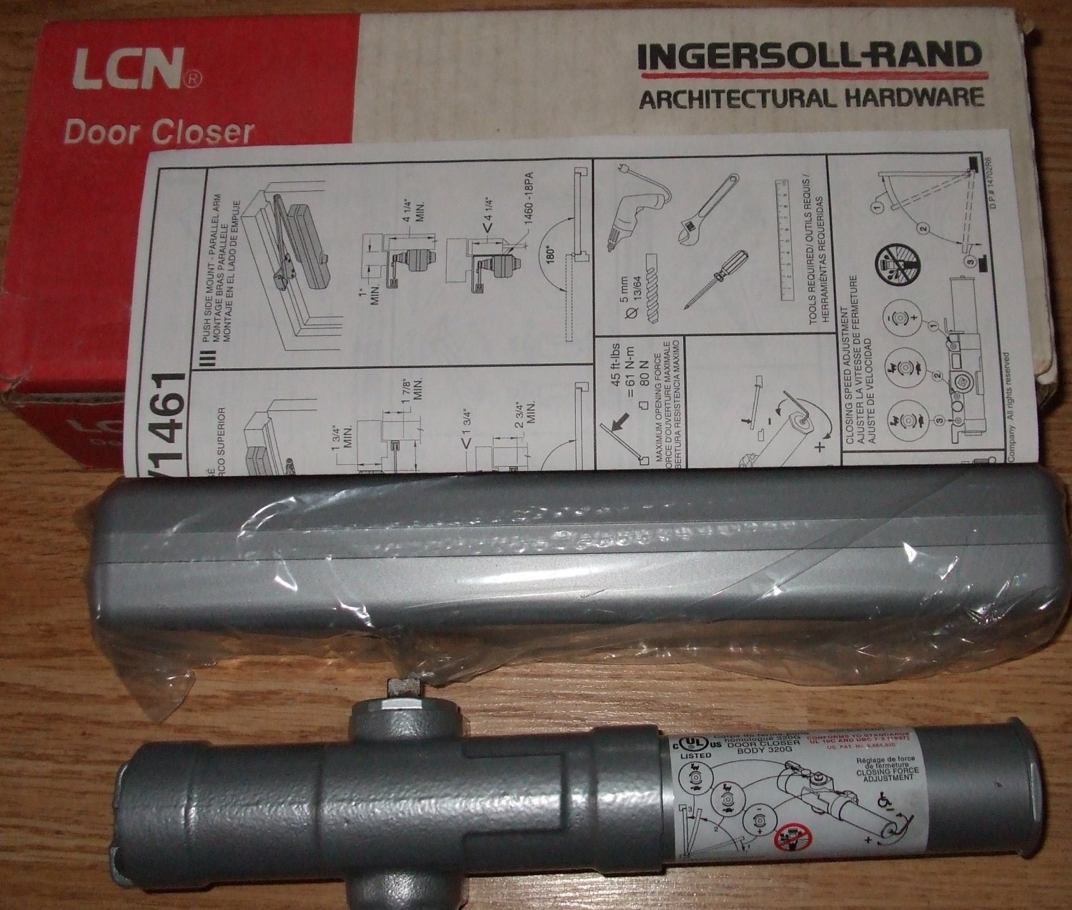 Ingersoll-Rand Superstock LCN 1460 Series Door Closer sale