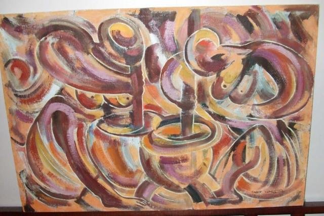 Africain Enock artwork,Ilunga painting sale,Enock Ilunga artwork sale