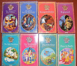 Hanna Barbera TIMELESS TALES VHS Tapes Lot of 8 Tapes & Cases Olivia ...