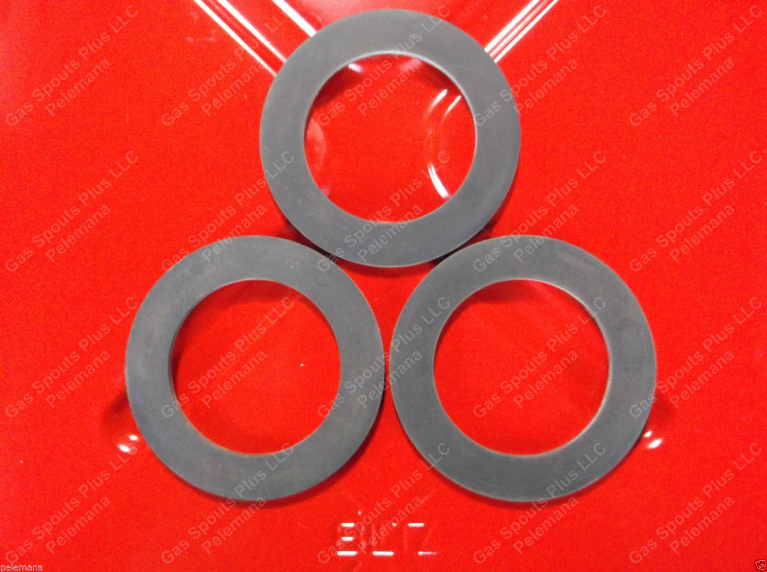 3 Jerry Can GAS CAP GASKETS Gerry 5 Gallon 20L Rubber Fuel ARMY ...