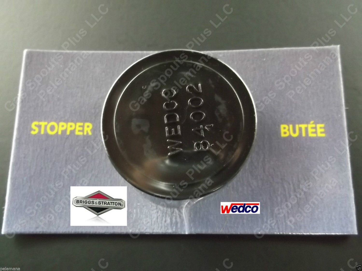 Set of 3 "GAS CAN STOPPER SEAL CAPS" Wedco 84003 Scepter JS1710 Gott ...