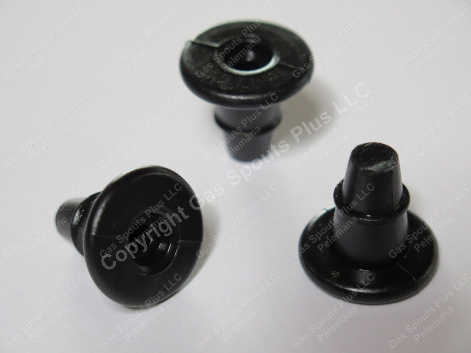 3-Pack Black Eagle Gas Can "SPOUT PLUGS" fits Rigid & Rubber Eagle Gas ...