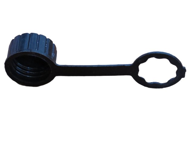 5-Pk REAR VENT CAPS Gasket Tethered Gott Rubbermaid Essence Wedco ...
