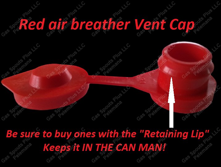 4-Pack GAS CAN VENTS FOR FAST SMOOTH POURING Midwest Blitz Wedco Briggs ...