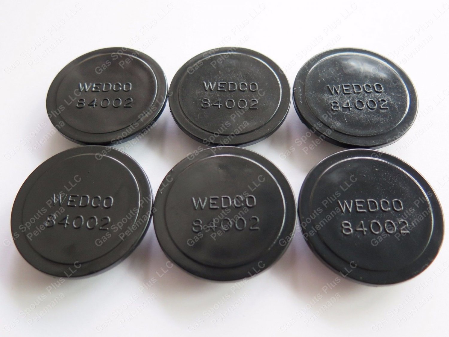 6 AUTHENTIC Wedco Seal Disc Stoppers # 84002 Briggs Stratton Gallon Gas ...