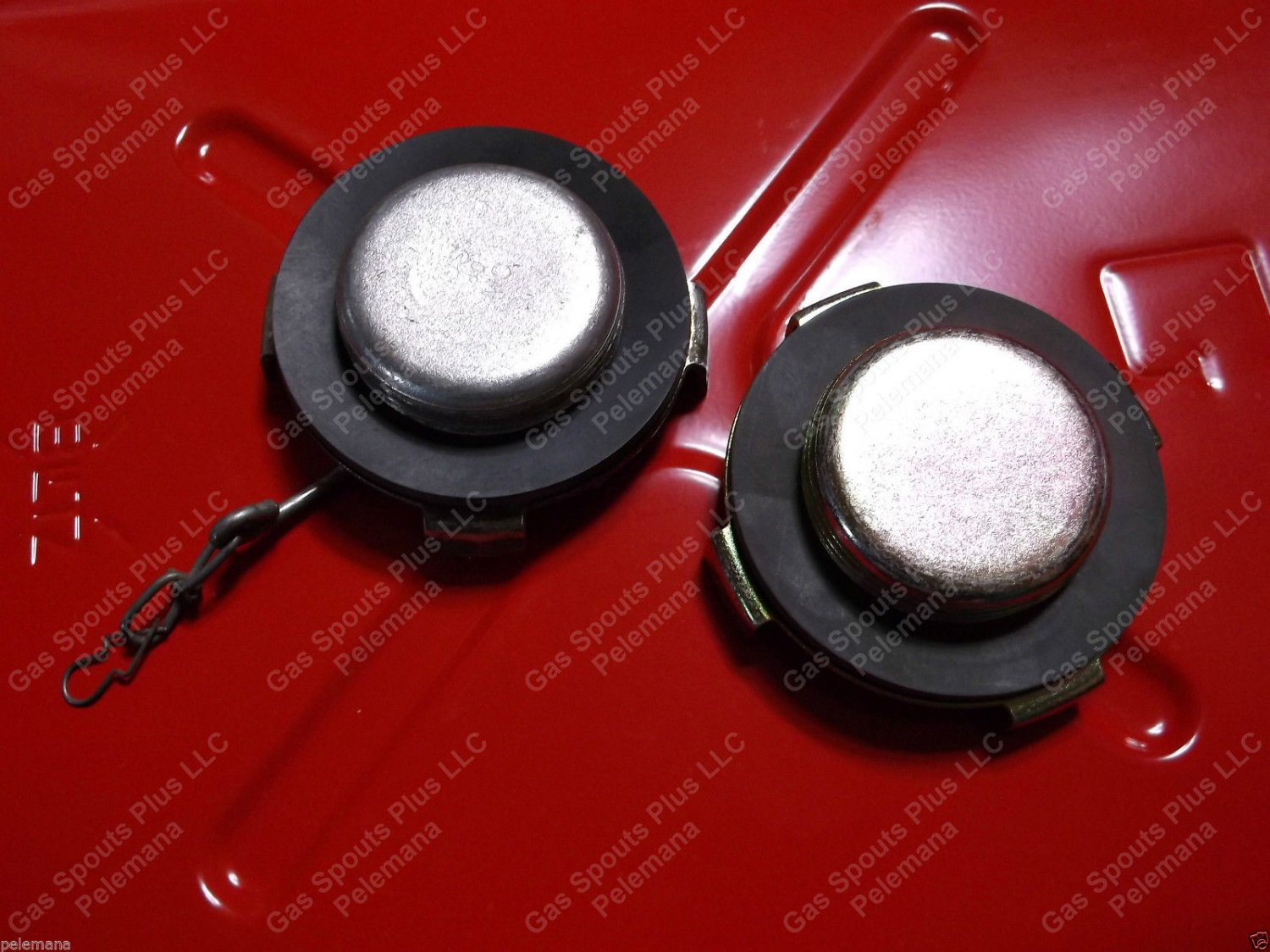 6 New Jerrycan CAP GASKETS Metal Gerry G Can 5 Gallon 20L Rubber Fuel ...