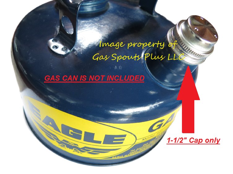 8pk 1-1/2" Vented Metal Gas Can Cap Cardboard Liner Eagle Briggs ...