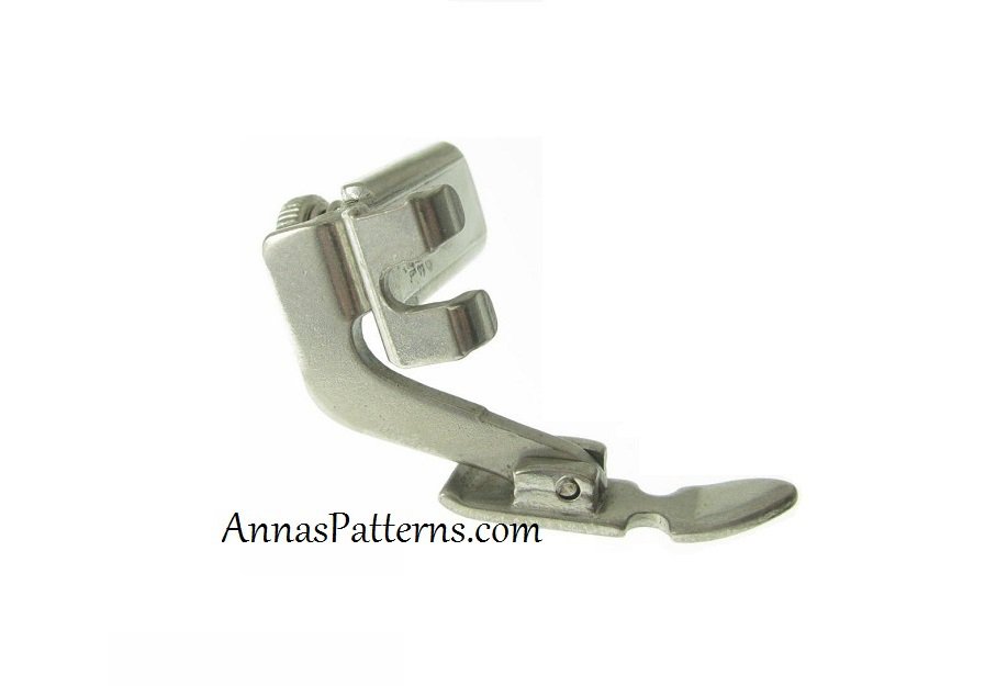 Singer Simanco 161166 Slant Shank Adjustable Zipper Foot 1950's Sewing ...