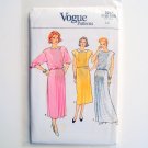 Vogue Very Easy Pattern 8930 Size 12 Misses Dress