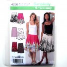 Simplicity Pattern 4127 Size 12 - 20 Six Made Easy Misses Summer Tops