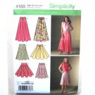 Simplicity Pattern 4127 Size 12 - 20 Six Made Easy Misses Summer Tops