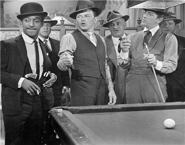 Frank Sinatra Dean Martin Sammy Davis Pool Photo