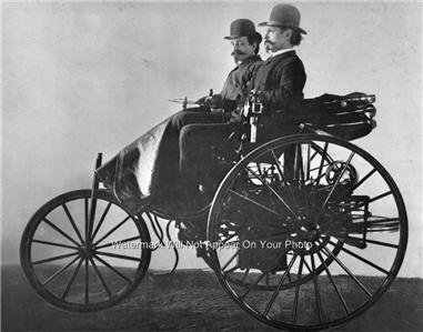 RARE KARL BENZ 1888 PHOTO MERCEDES BENZ GERMAN AUTOMOBILE GASOLINE ...