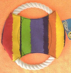 Rainbow Sunburst Beach Floppy Frisbee Great For Playing Catch Fetch ...