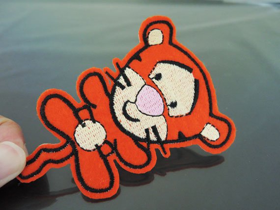 Tigger Patches Iron On Patch Applique Embroidered Patch Sew On Patch