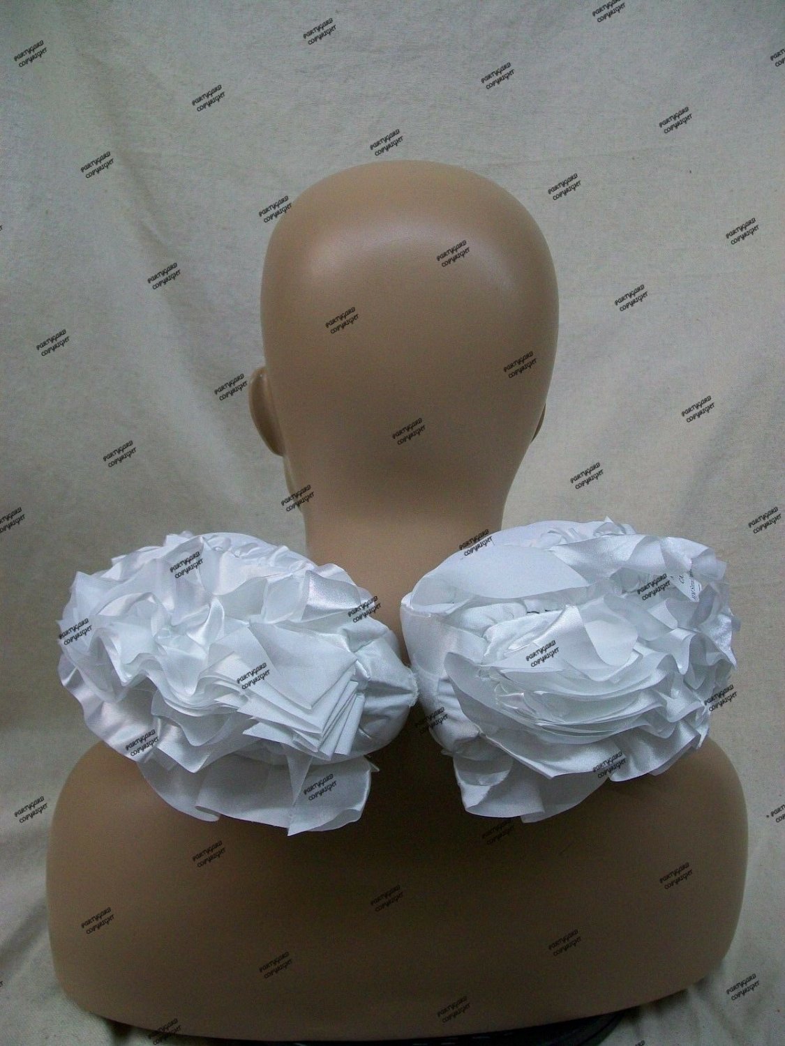 White Elizabethan Collar Renaissance Tudor Victorian Ruffle Shakespeare ...