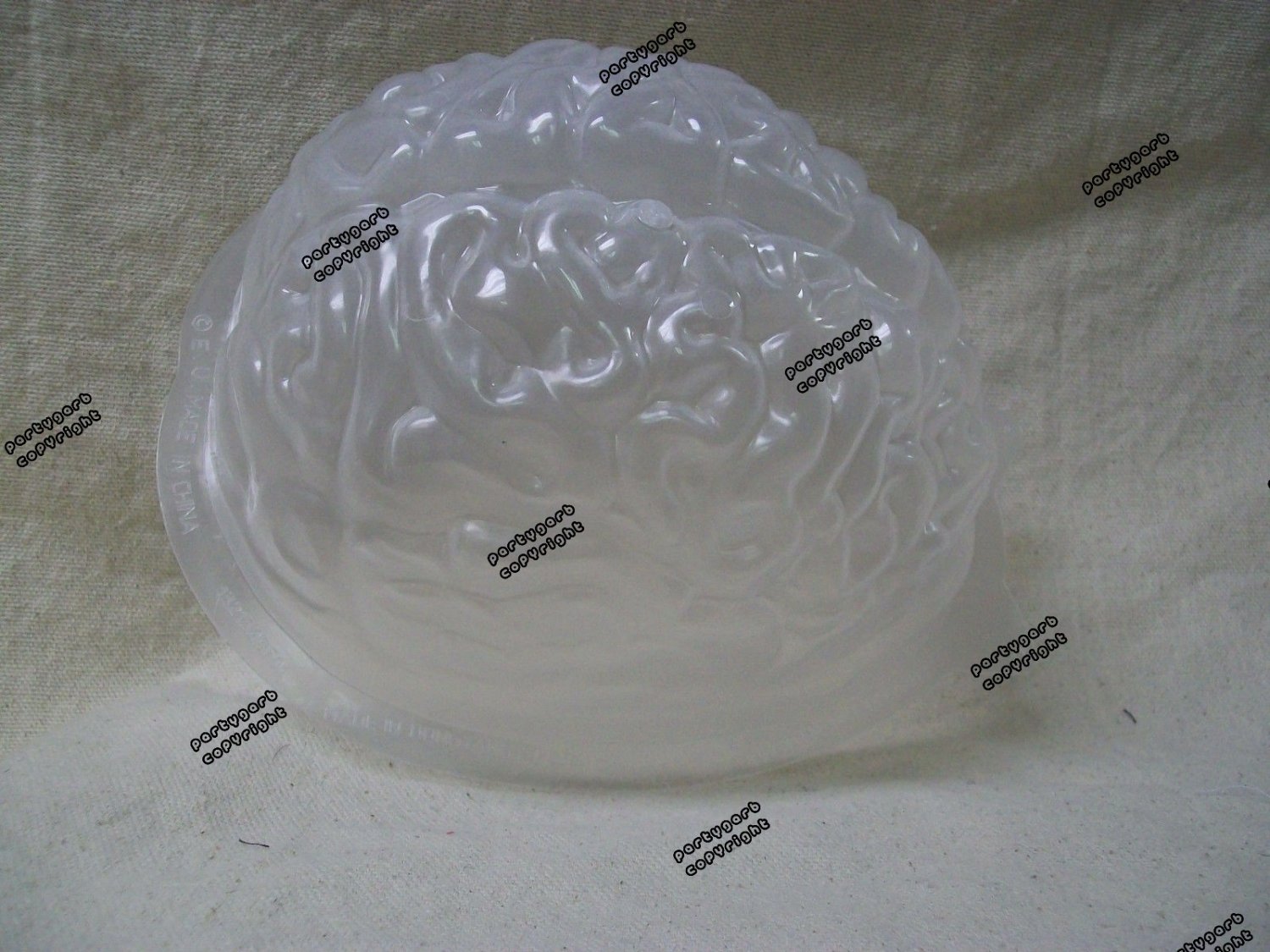 Creepy Plastic Brain Mold Gelatin Dessert Jello Freeze Ice Halloween ...