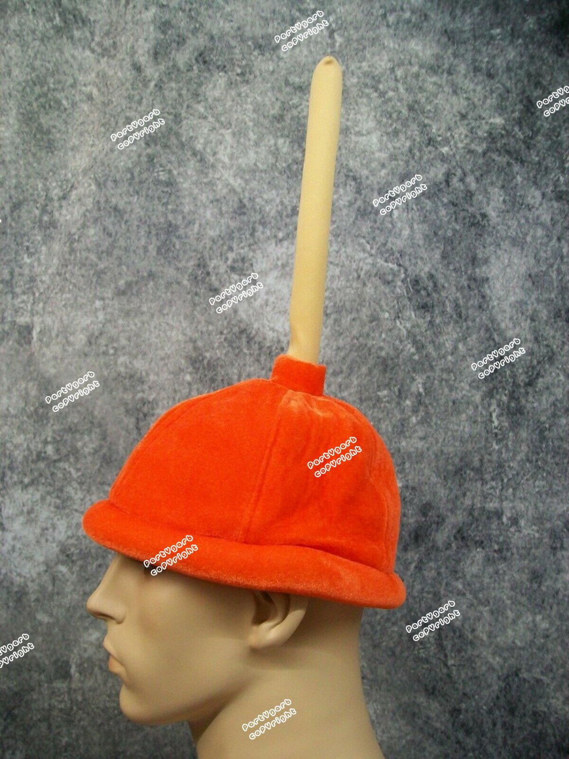 Funny Toilet Plunger Costume Hat Plumber Gag Gift Joke Mr Rooter ...