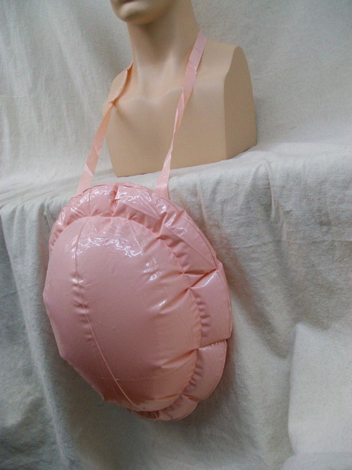 Fun Inflatable Belly Costume Prop Santa Claus Redneck Pot Beer Gut Fake ...