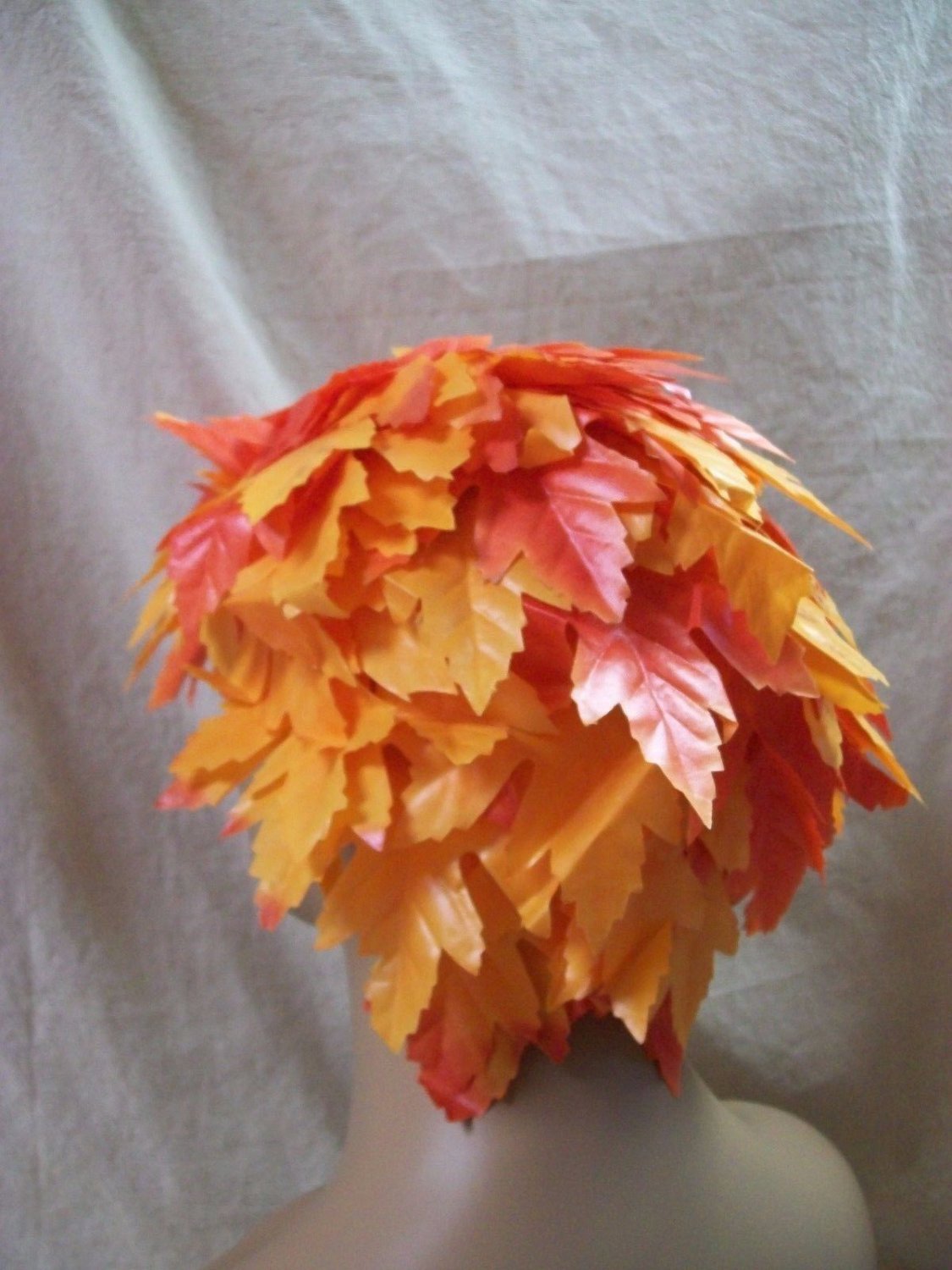 Fall Leaf Wig Woodland Harvest Leaves Autumn Fairy Mythical Forest Tree ...