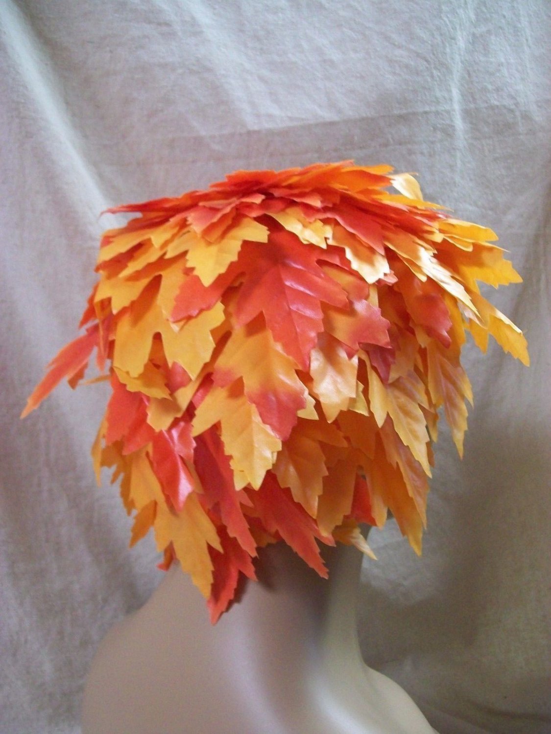 Fall Leaf Wig Woodland Harvest Leaves Autumn Fairy Mythical Forest Tree ...