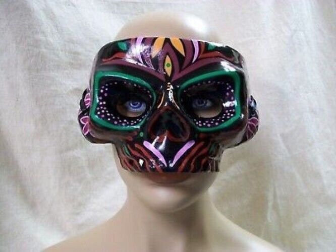Colorful Zulu Mask Witch Doctor VooDoo Tribal Warrior Maori Polynesian ...