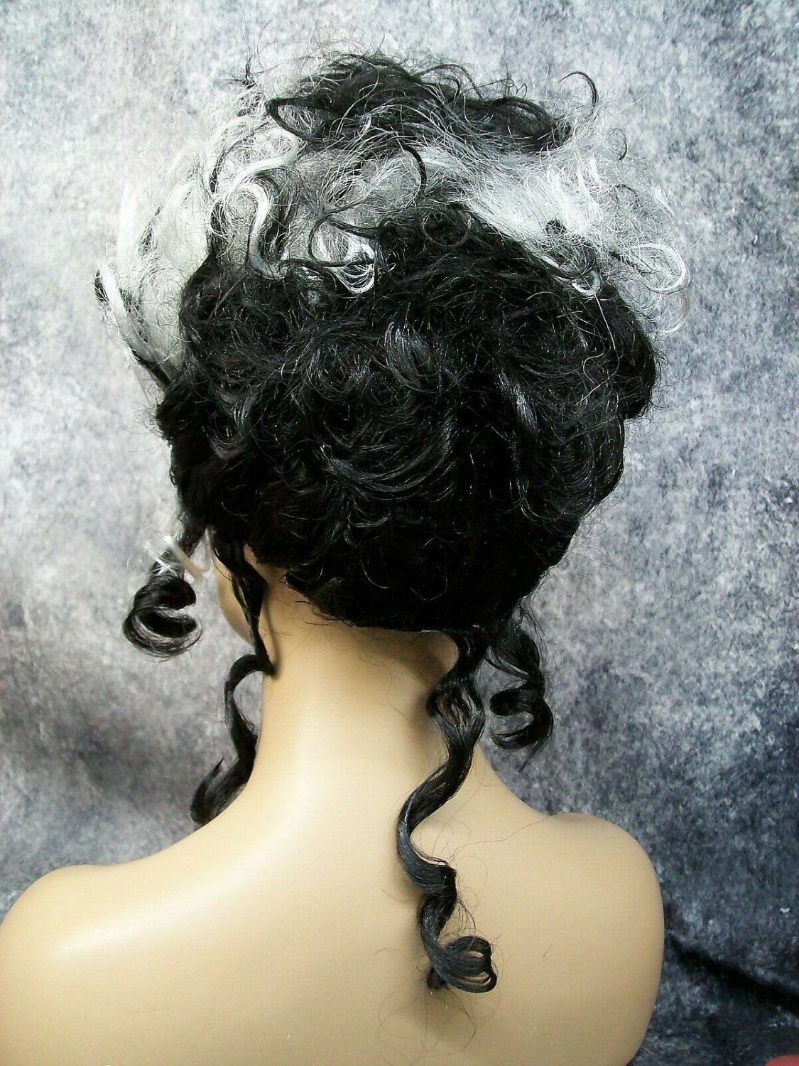 Monster Mistress Costume Wig Bride of Frankenstein Goth Victorian ...