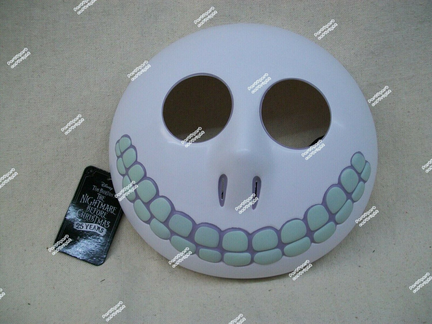 Disney Nightmare Before Christmas Barrel Adult Costume Mask Ghoul Trick ...