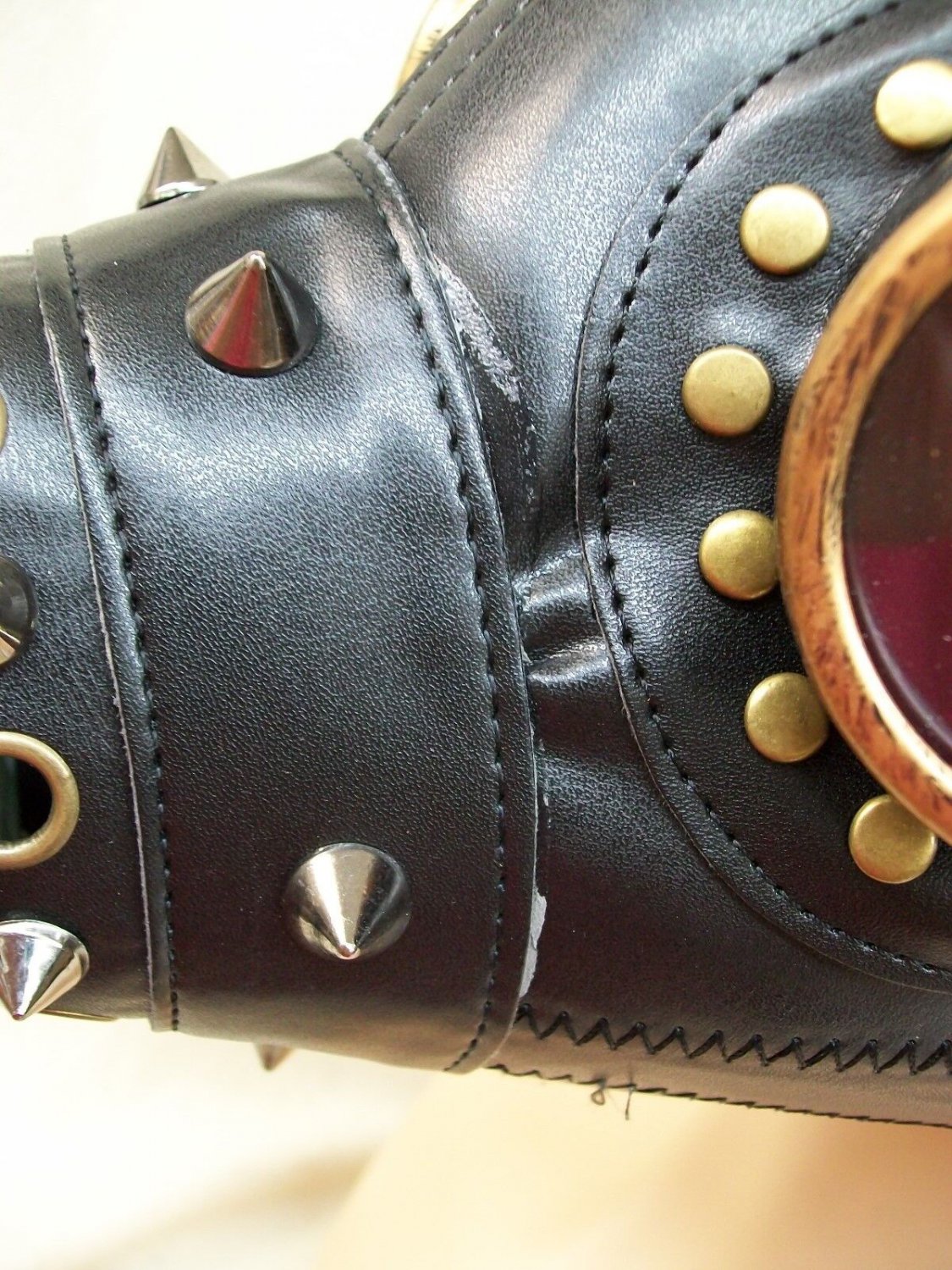 Black Plague Doctor Costume Gas Mask Medieval Apocalyptic Biohazard ...