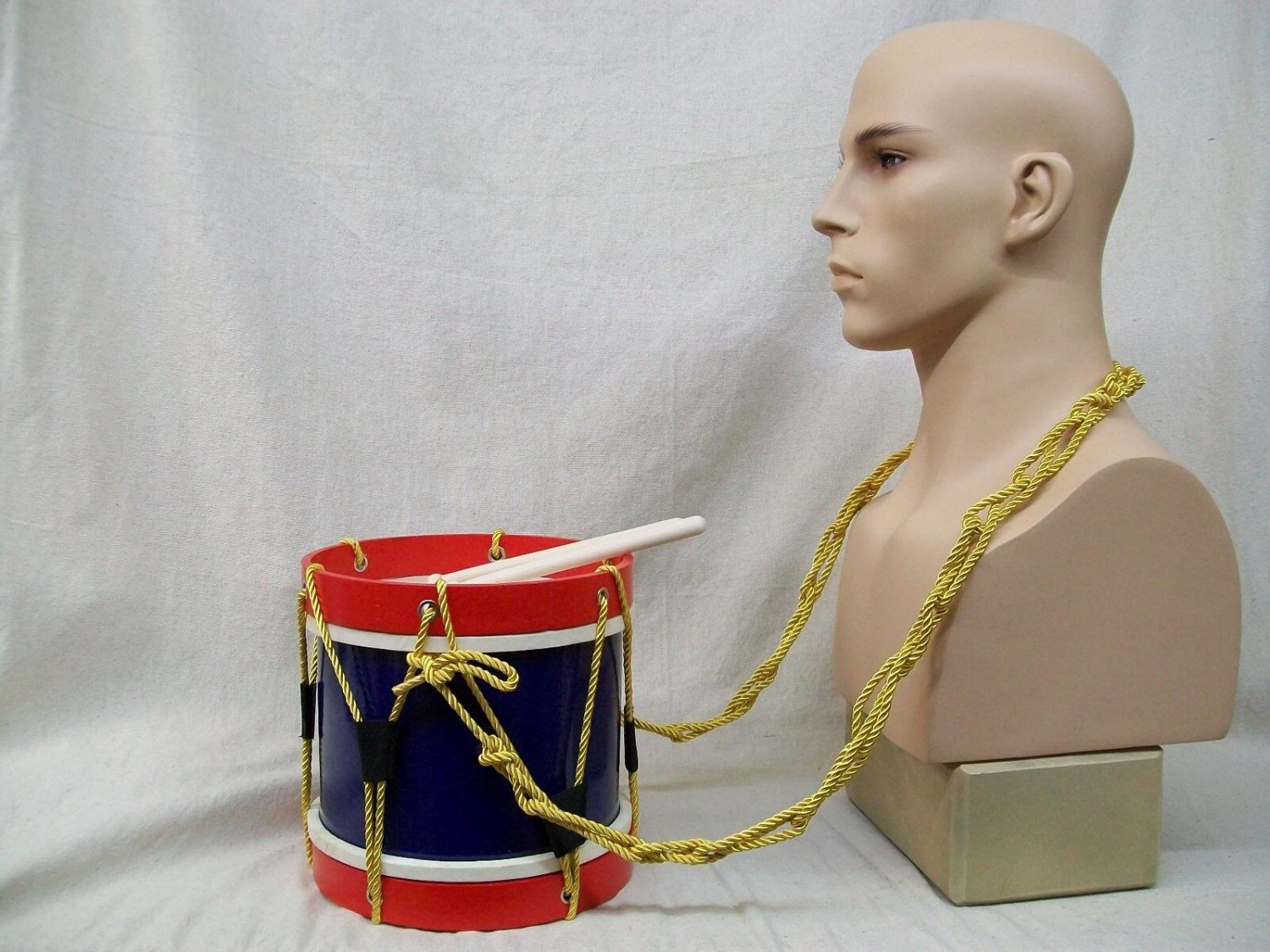 Wood Drum Major Costume Prop Toy Soldier Nutcracker Band Drummer Boy ...