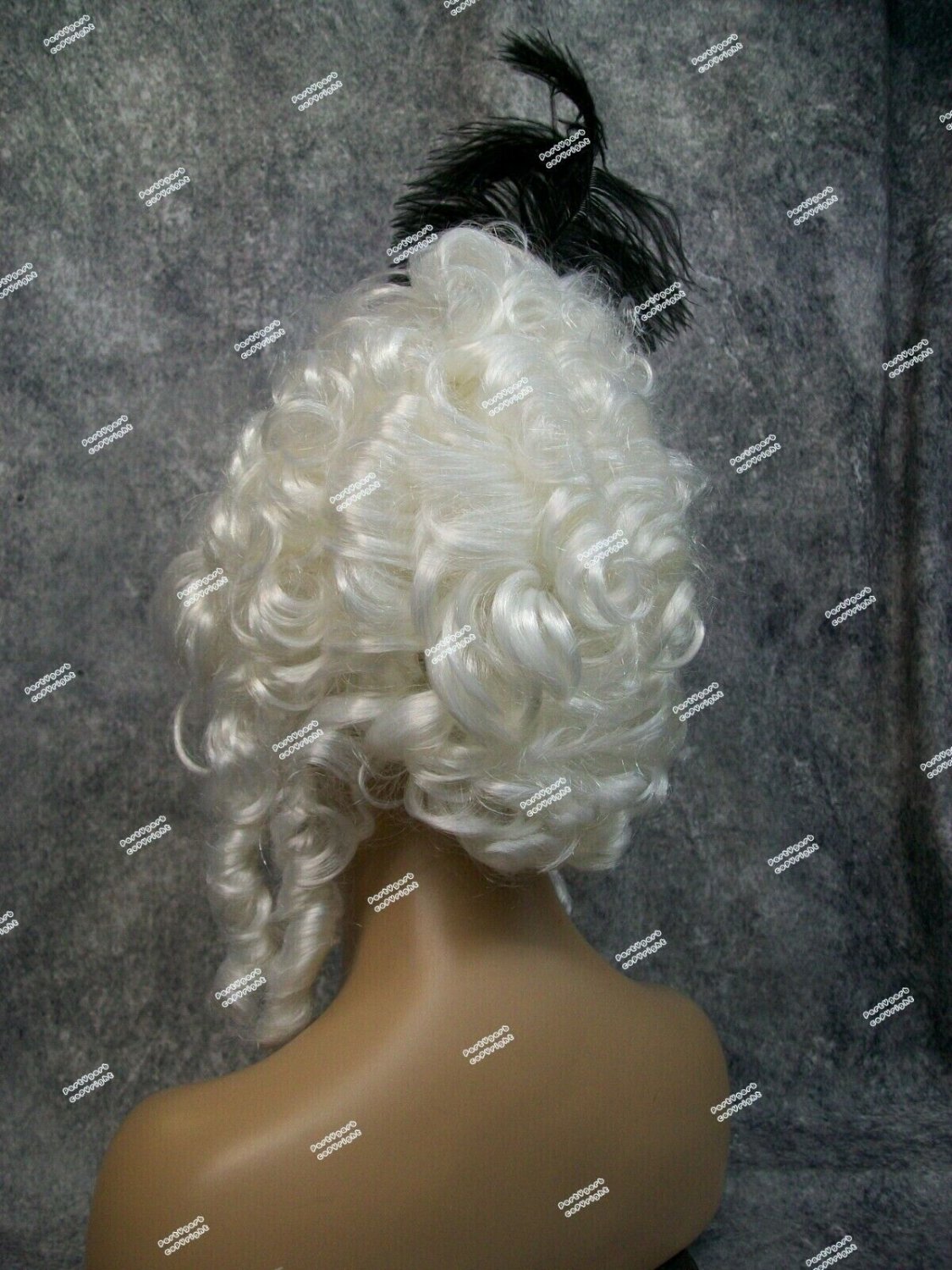 Ghost Marie Antoinette Wig Colonial Drag Queen Victorian Wicked Court ...