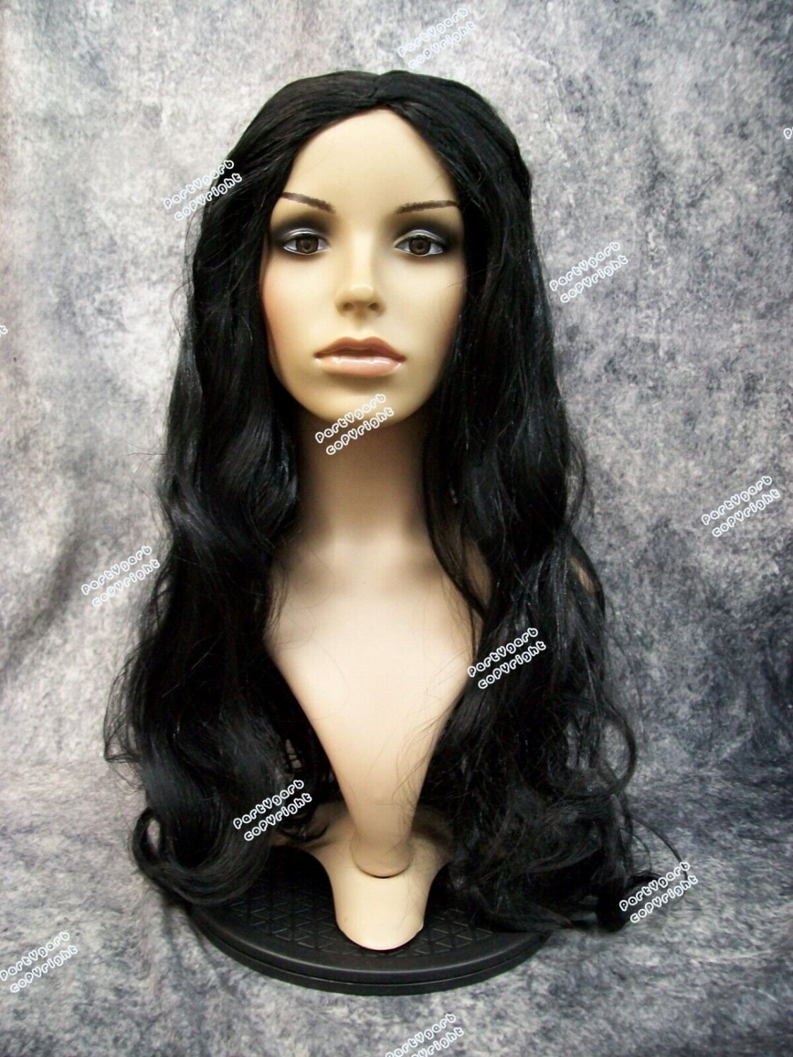 Curse of La Llorona Black Costume Wig Goth Morticia Addams Weeping ...