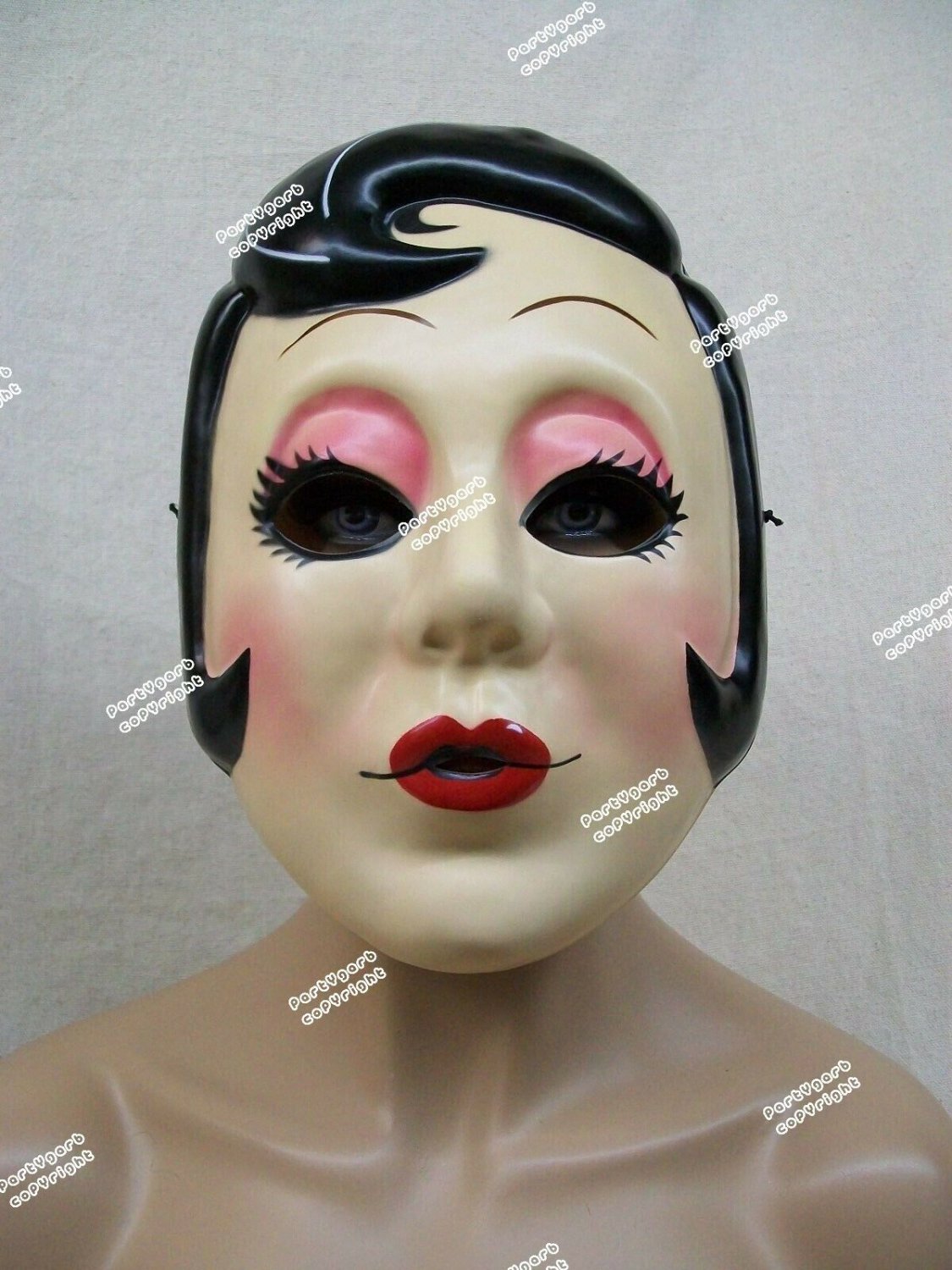 Licensed Strangers Movie Pin Up Girl Face Mask Masquerade Creepy ...