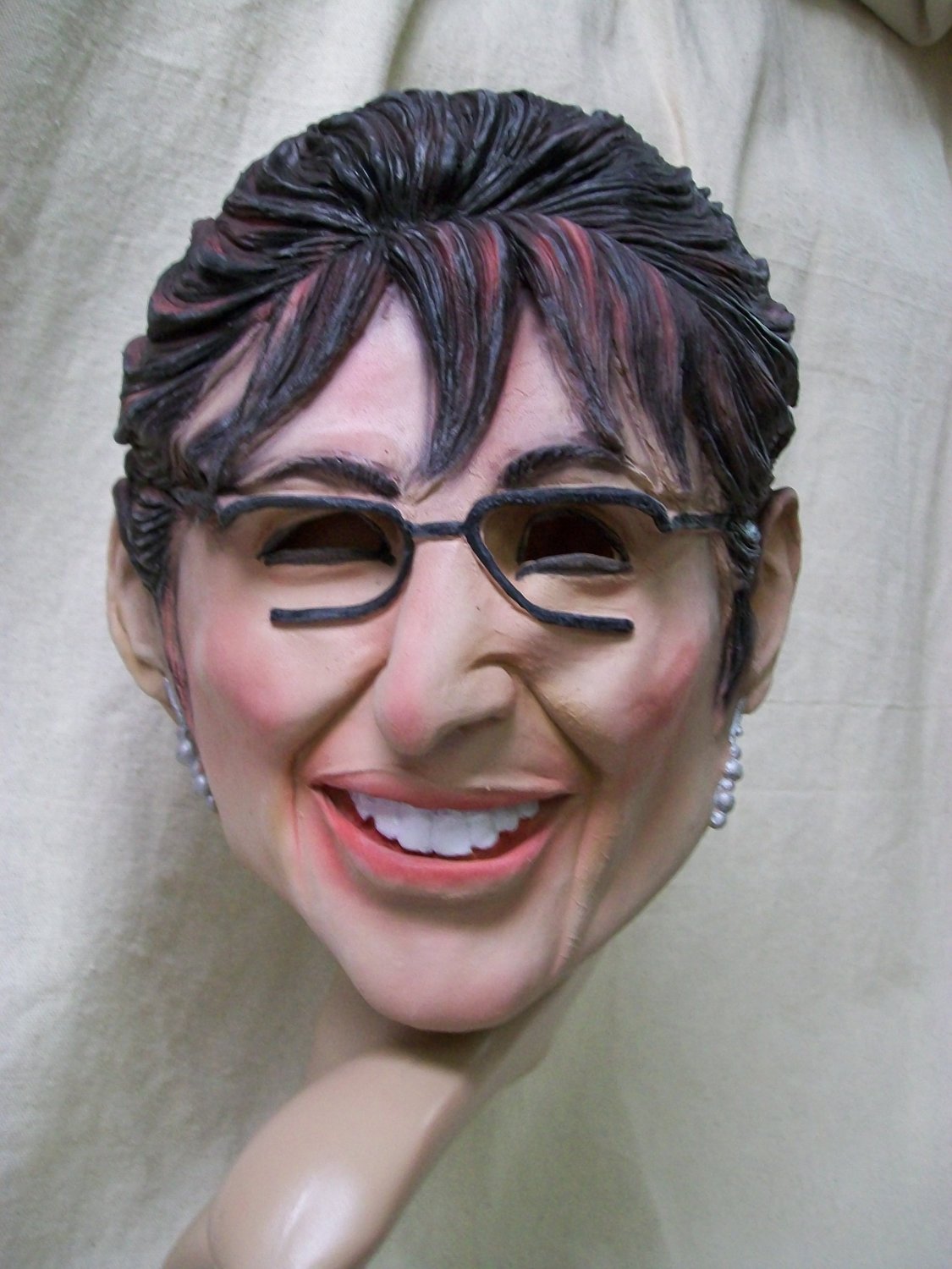 Sarah Palin Latex Costume Mask Alaskan Governor Politician Candidate ...