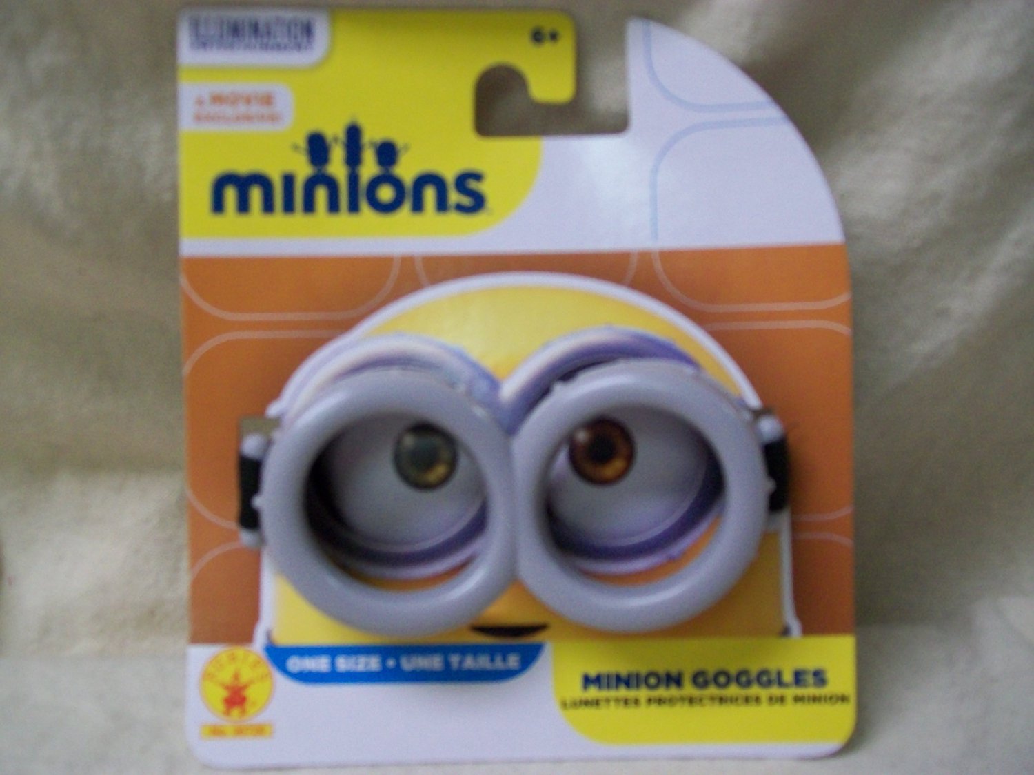 Licensed Minions Costume Goggles Cartoon Despicable Me Minion Bob Kevin ...