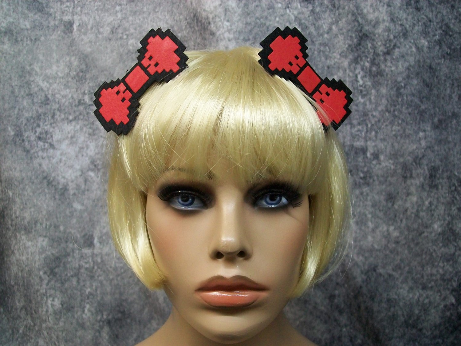 Pixel - 8 Hair Bows Clips Cartoon Animated Bit Computer Tech Wizard ...