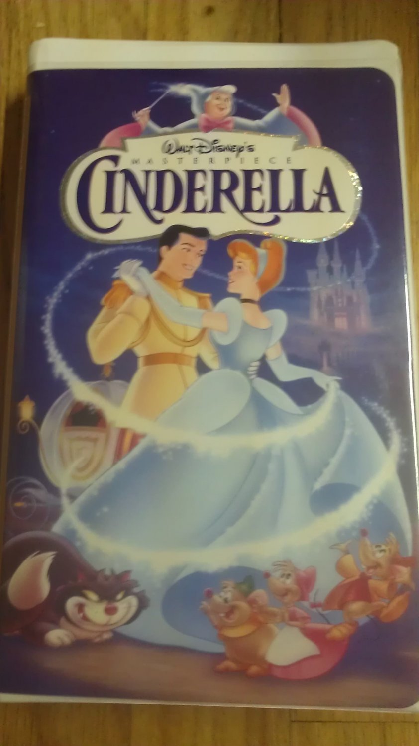 cinderella vhs