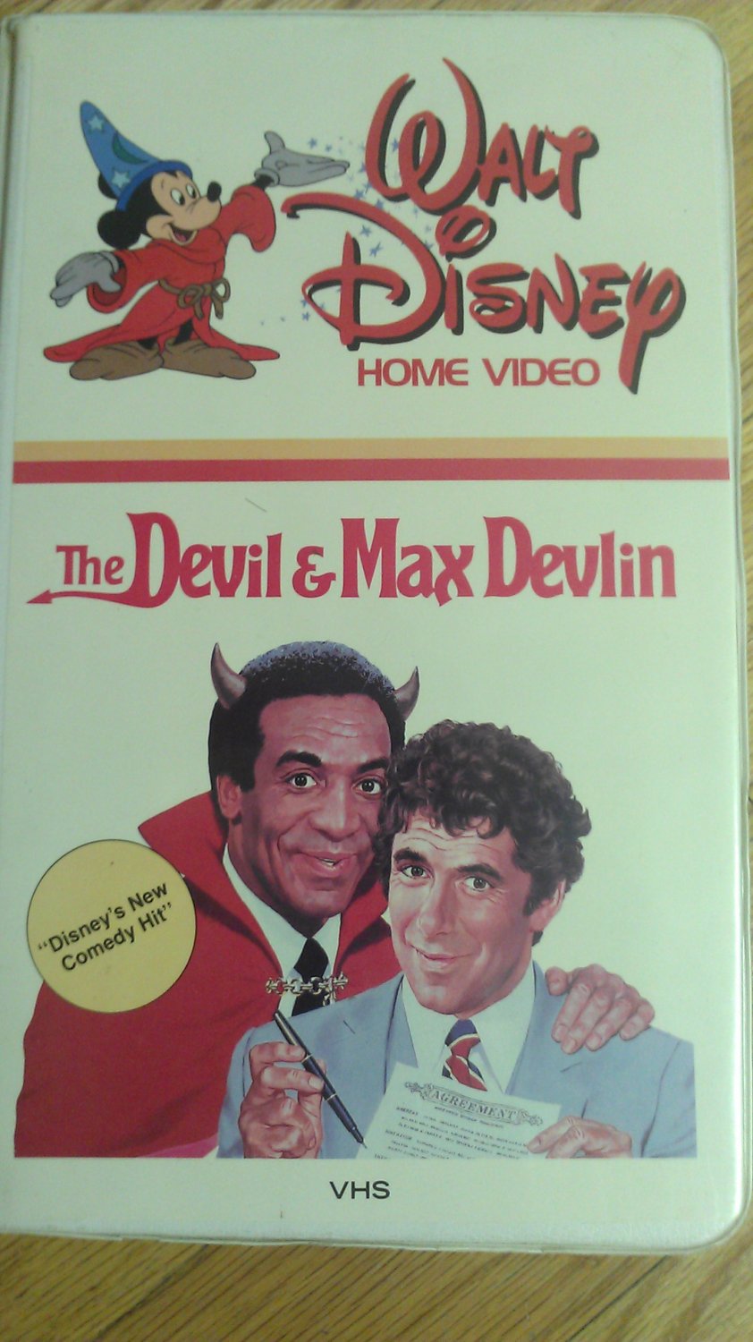 The Devil & Max Devlin VHS ( White clamshell ) very collectable